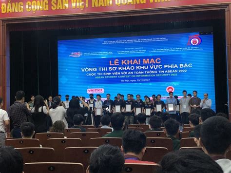 Sinh Viên Ictu Với An Toàn Thông Tin Asean Năm 2022 Ictu