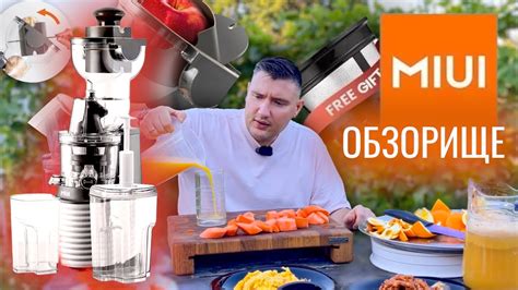 Честный обзор на соковыжималку Miui мощностью 250 Вт - YouTube