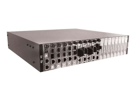 Transition Networks 19 Slot Chassis For The Ion Platform Overview Specs Details Shi