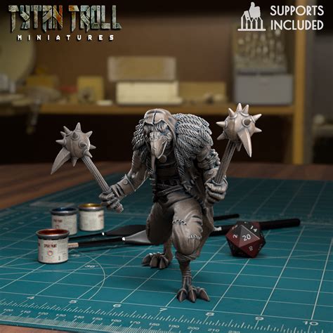 Stl File Kenku Bundle [pre Supported]・3d Printer Model To Download・cults
