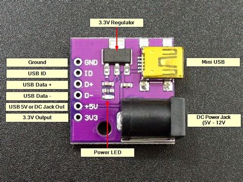 Cjmcu Mini Usb Power Module Protosupplies