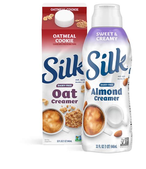 Silk® Plant Based Zero Sugar Oat Coffee Creamers
