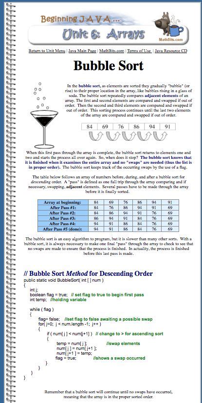 Bubble Sort Algorithm Tips For Efficient Sorting In Computer Science
