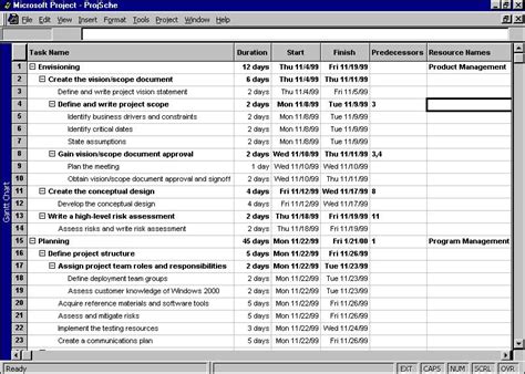 Server Migration Plan Template Excel