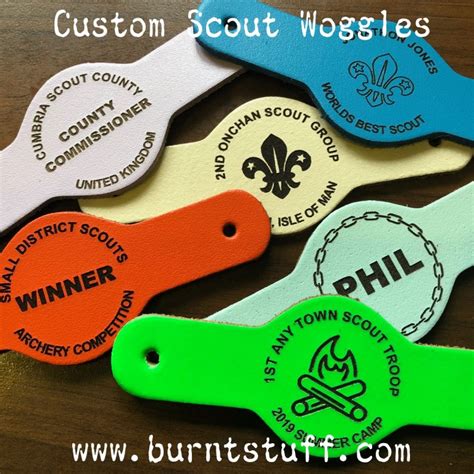 Custom Scout Woggle
