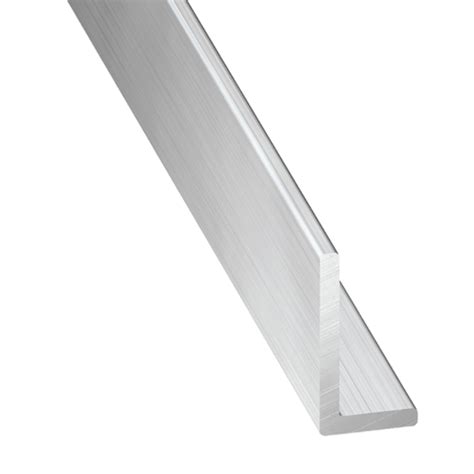Cornière Inégale Aluminium Brut 30 X 20 Mm épaisseur 15 Mm