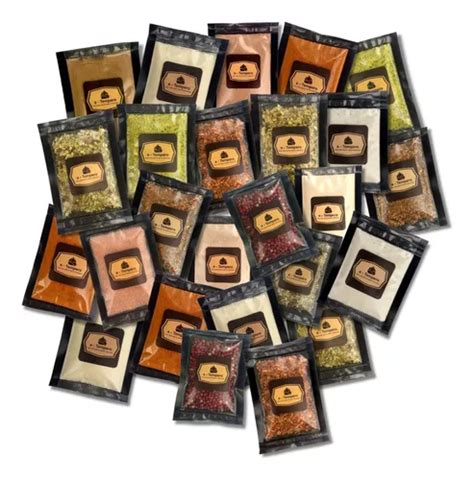 Kit 25 Temperos E temperos Frescos Saborosos E Saudáveis MercadoLivre