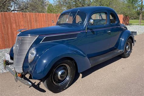 Two Owner Driver 1937 Ford DeLuxe Coupe Barn Finds