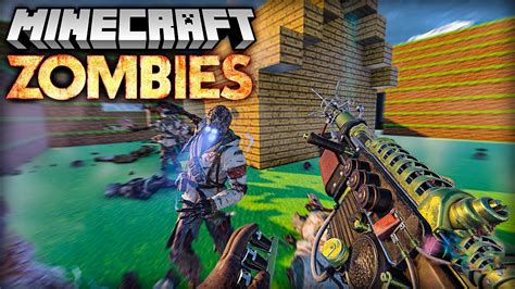 the ultimate minecraft cod zombies challenge map youtube