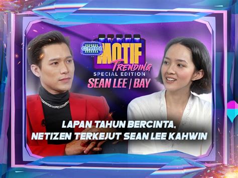 Sean Lee Tiba Tiba Kahwin Cincin Hilang Sebelum Melamar Ini Kisah
