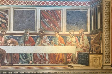 The Last Supper Andrea Del Castagno