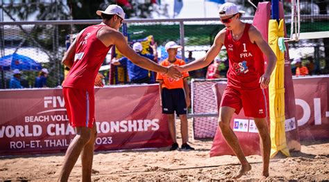 Beach Volley Arthur Canet Et Téo Rotar Passent En 8e De Finale Des