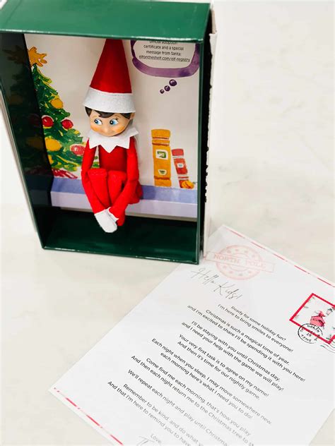 Elf Arrival Letter Free Printable Friday We Re In Love