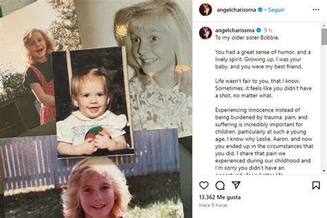 El Emotivo Mensaje Que Compartió La Hermana De Bobbie Jean Carter Tras