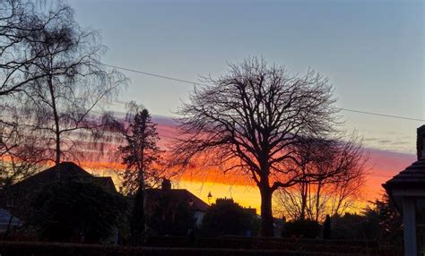 Janette Hall On Linkedin Penwortham Sunset Red Colours Color