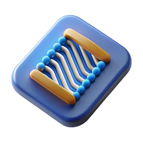 Serene Minimalist Dna Microarray Chip Close Up Isolated Authentic 58017660 Png