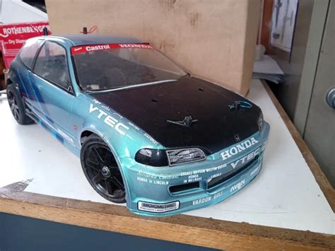 Tamiya Ff 03 Ff03 Chassis With Honda Civic Shell £13592 Picclick Uk