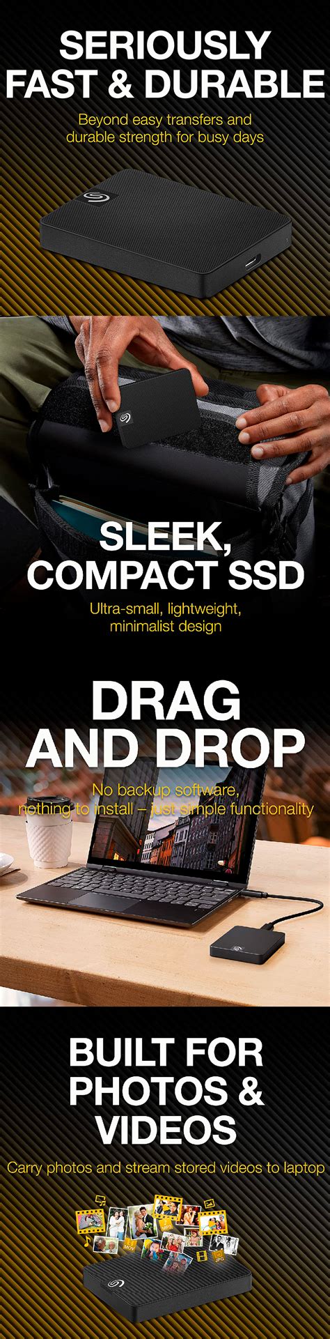 Seagate Ssd Externa Portable Gb Expansion Pc Factory