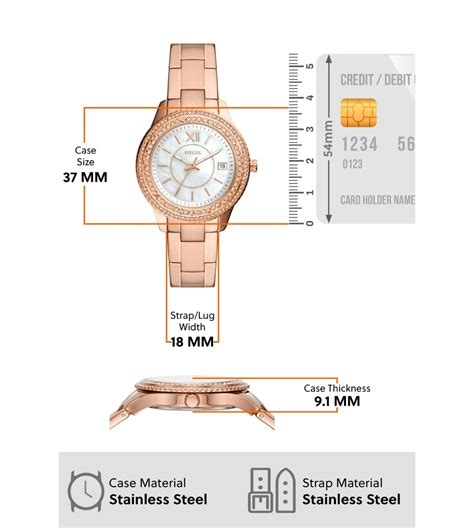 Es5131 Fossil Stella Analog Watch For Women Sai Creations Watches