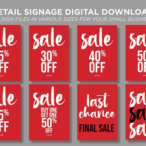 50 Percent Off Sign Etsy Australia