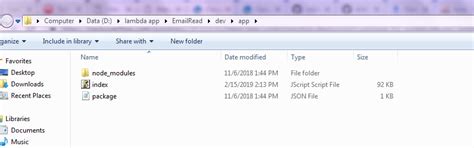 Nodejs Need Help Understanding Deployment Package For Nodejs On Aws