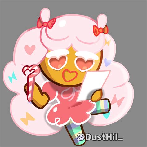 Made A Cotton Candy Cookie Gacha Illustrationi Was Thinking Of Doing