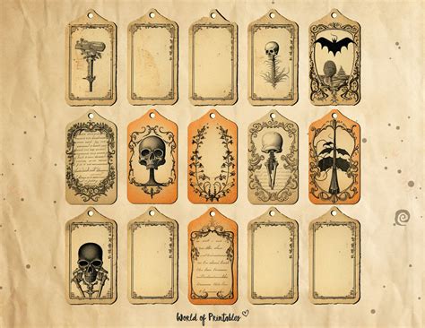 potion label template