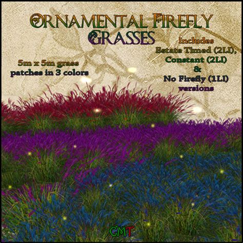 Second Life Marketplace Ornamental Firefly Grass
