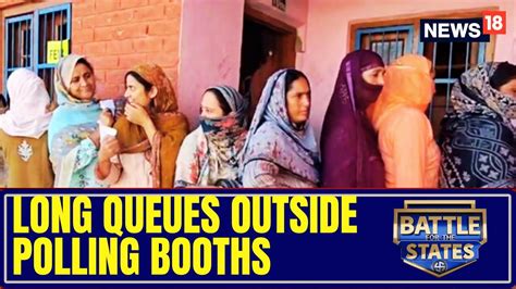 Watch Jammu And Kashmir Elections 2024 Updates Long Queues Outside