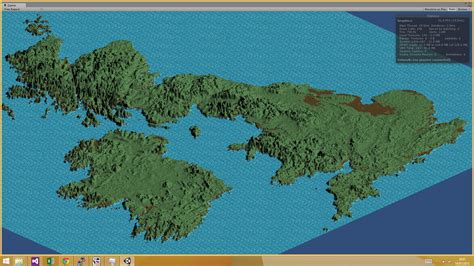 My Old Rts Procedurally Generated Map Runity3d