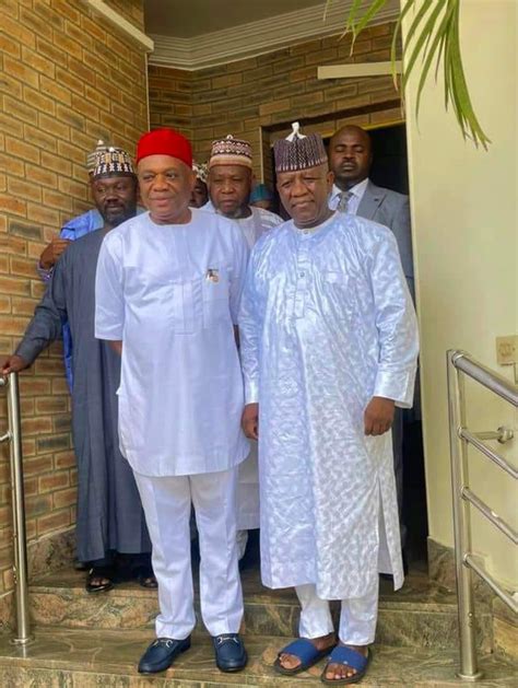 Senate President Tambuwal Orji Uzor Kalu Visit Yari After Defeat
