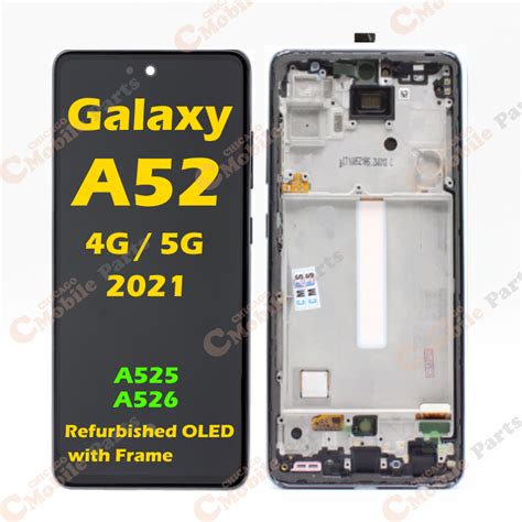 Galaxy A52 4g A52 5g A52s Oled Lcd Screen Assembly With Frame