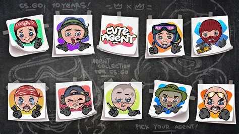 Cute Agent Collection Rglobaloffensive