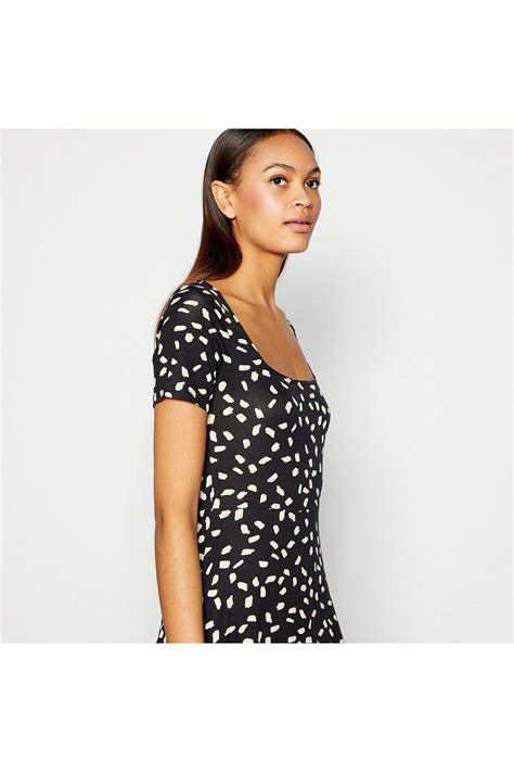 Dresses Dalmation Print Jersey Midi Dress Principles
