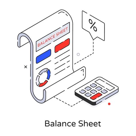 Premium Vector Analysis Report Line Icon In Isometric Style