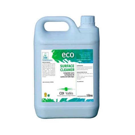 Eco Surface Cleaner 5l Detergente Para Todos Os Tipos De Pavimentos