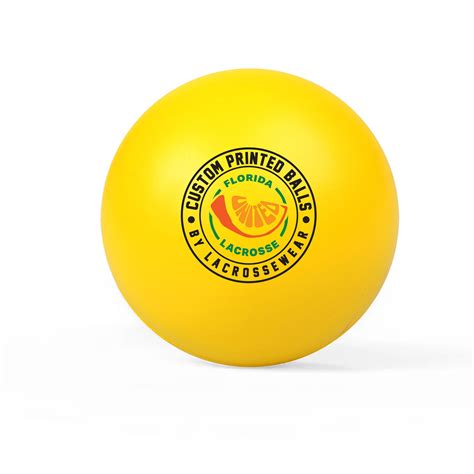 Custom Printed Lacrosse Ball Lacrossewear
