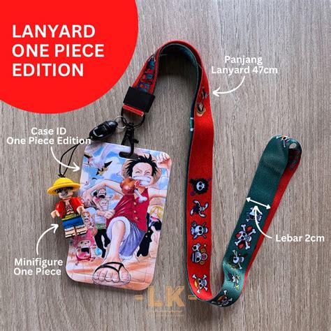 Jual Lanyard Lego One Piece Edition Id Card Name Tag Card Holder