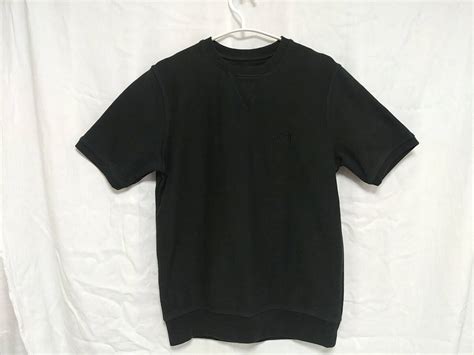 Yahooオークション Stussy ステューシー 丸首半袖カットソー S ブラ