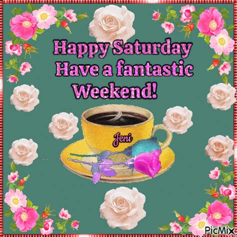 Happy Saturday Free Animated  Picmix