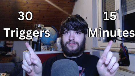 Asmr 30 Triggers In 15 Minutes Youtube