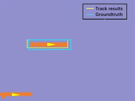 tracking results under interference from similar targets a tracking