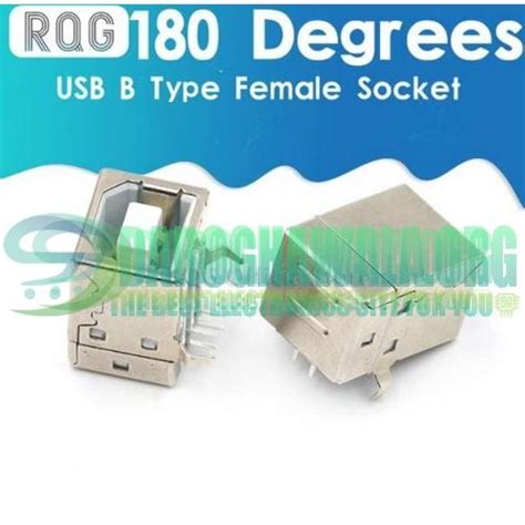 Pin USB B Type Socket Connector In Pakistan