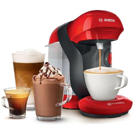 Bosch Kaffeekapselmaschine Tassimo Style Rot Tas1103 1400w 07