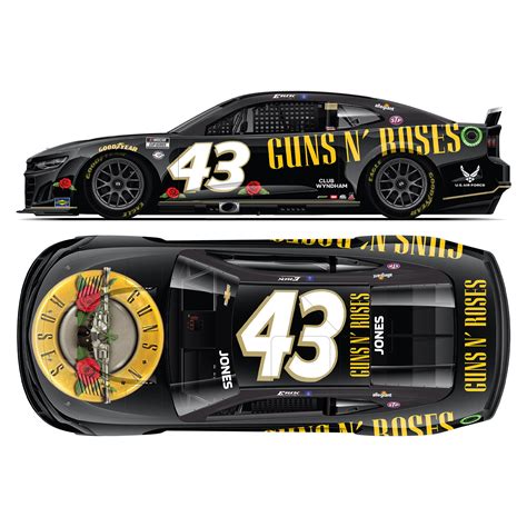 Erik Jones 43 2023 Guns N Roses 124 Elite Die Cast Shop The Legacy Motor Club Official Store