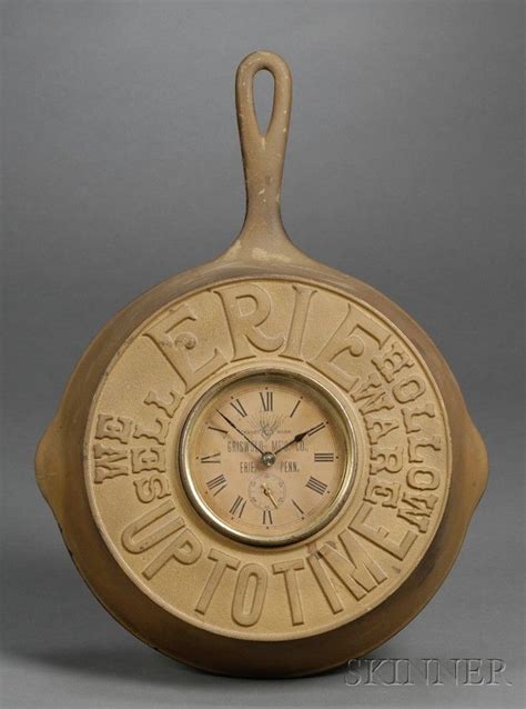 Griswold Cast Iron Skillet Advertising Clock Griswold Cast Iron Cast