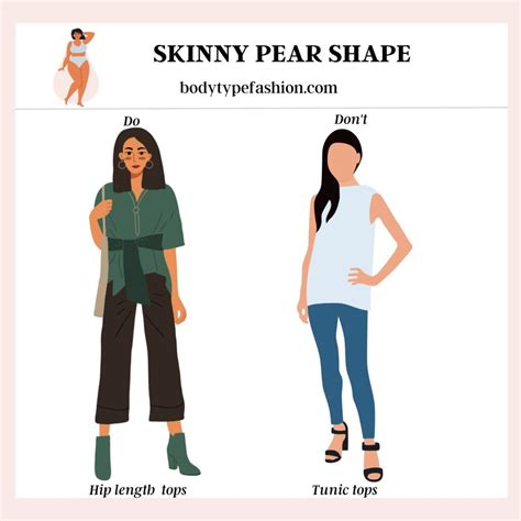 How To Dress A Skinny Pear Shape Fashion For Your Body Type