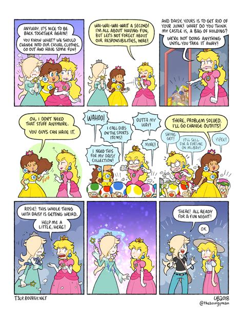 Princess Daisy And Luigi Comics