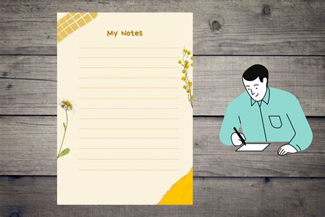 Note Book Page Graphic By Kashkash Design Studio Creative Fabrica