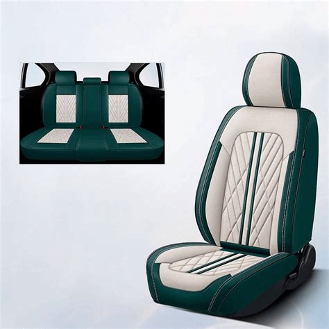 Signature Luxury Leather Car Seat Covers Universal Fit For All